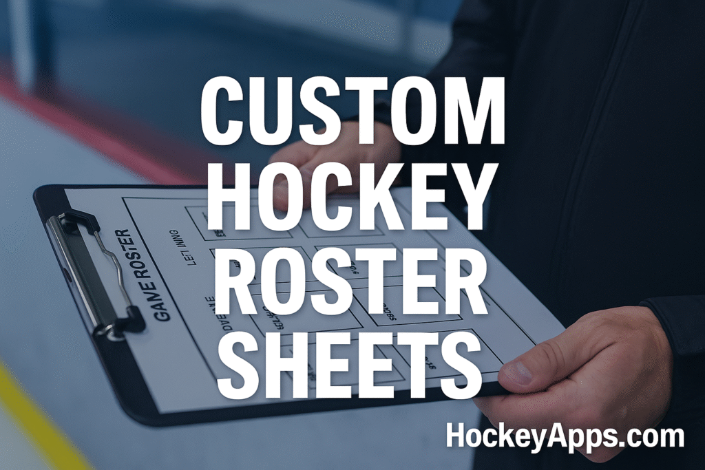 The Best Way to Print Custom Hockey Scoresheet Stickers - Hockey Apps