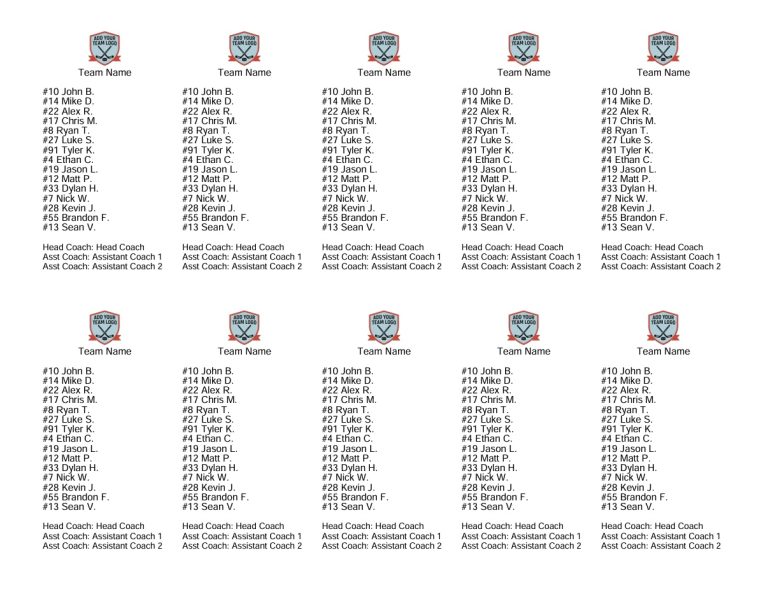 FREE Hockey Scoresheet Sticker - Template Builder - Hockey Apps